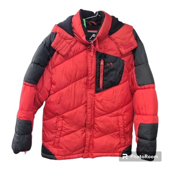 Vertical 9 | Jackets & Coats | Vertical 9 Red And Black Wintercoat Boys ...